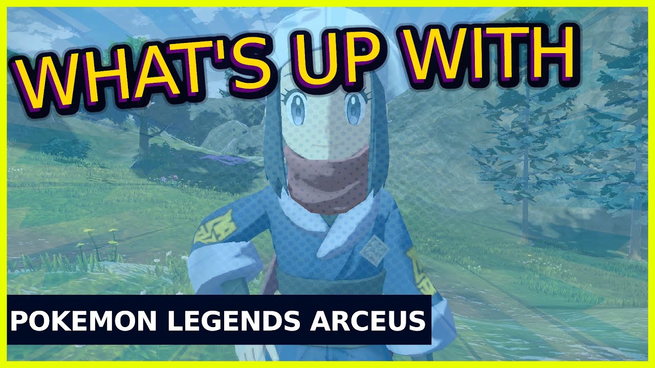 What's Up With the Graphics of Pokemon Legends Arceus - YouTube