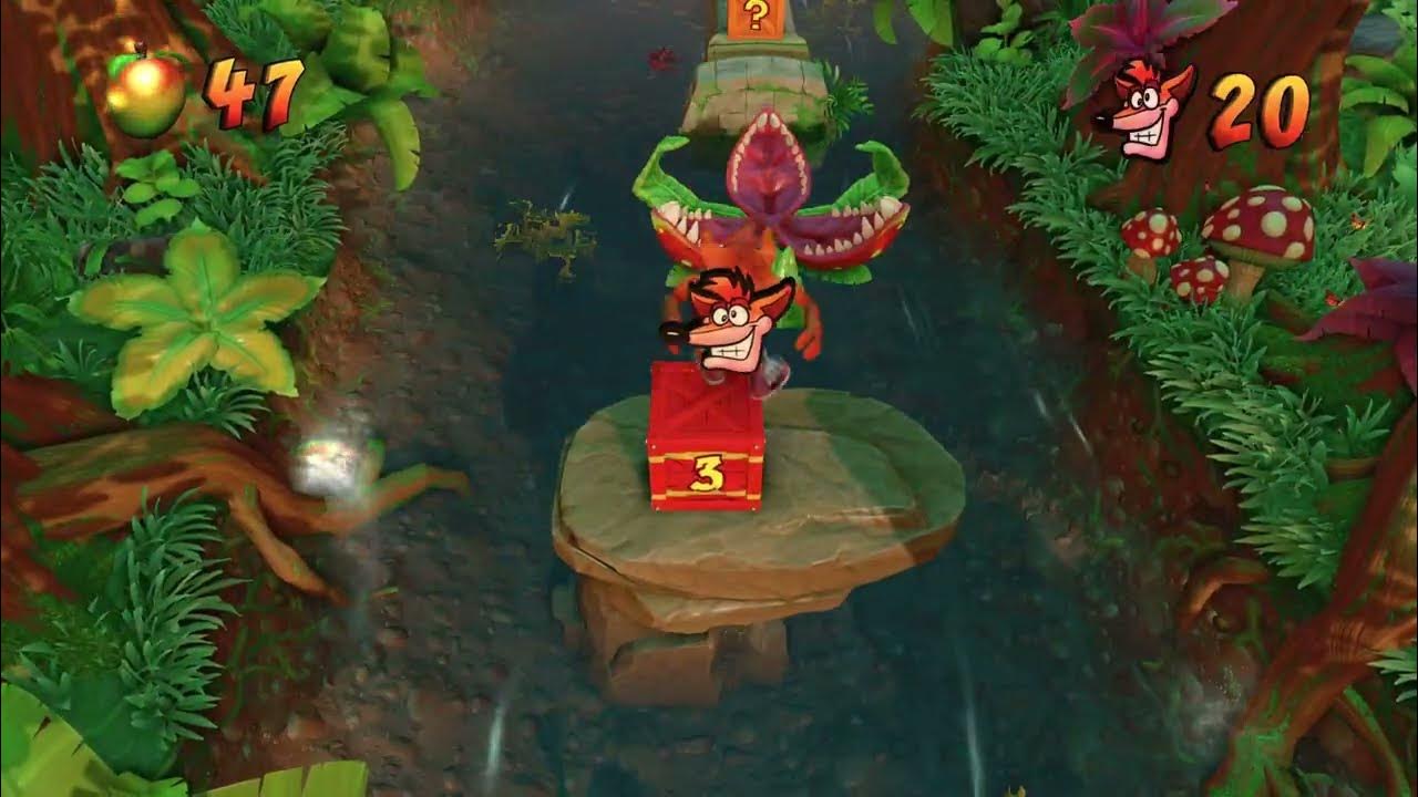 Crash Bandicoot Upstream Pre Gem Run 100 Completion 4k