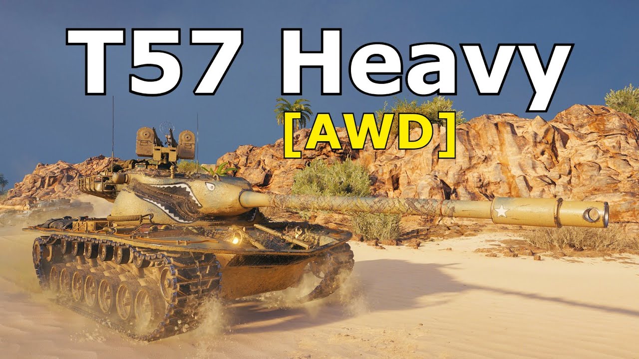World of Tanks T57 Heavy Tank - 2 Kills 10,1K Damage - YouTube