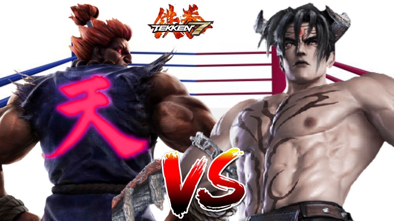 ⚡Tekken 7 ~ Akuma vs Devil Jin - Arena : The Match of The Millennium⚡ ...