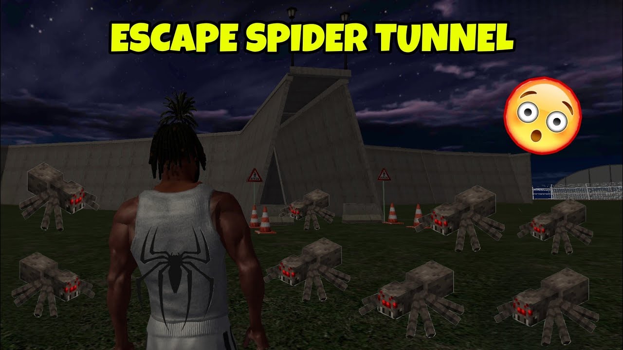 IBD 3D : ESCAPE FROM SPIDER 🕷️🕸️ TUNNEL - YouTube