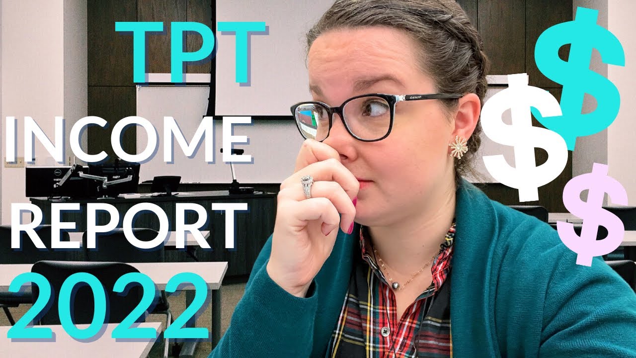 TPT Income Report 2022 (you won't believe this one...) - YouTube