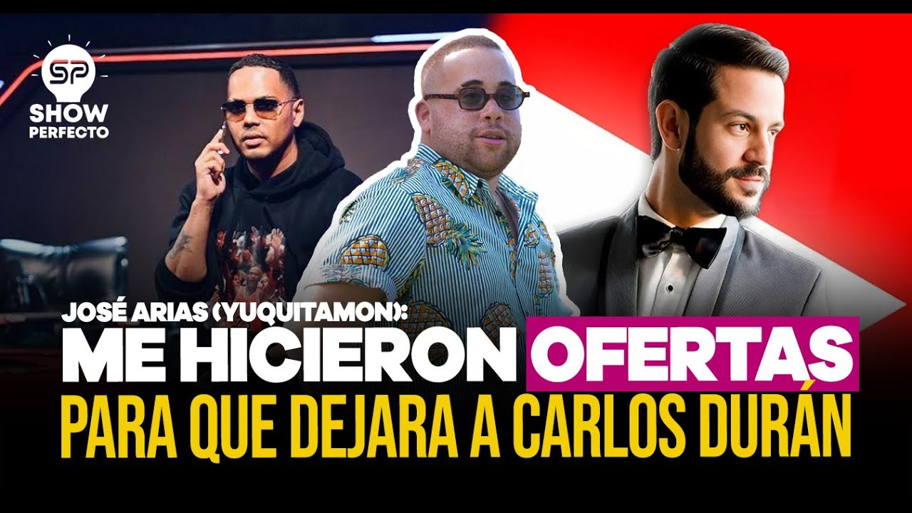 JOSE ARIAS (YUQUITAMON): ME HAN HECHO OFERTAS DE OTRAS PLATAFORMAS PARA ...