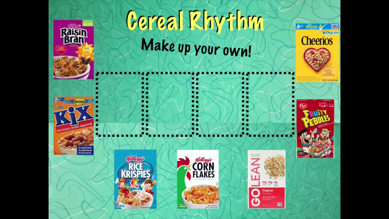 Cereal Rhythms | Music With Mr. DelGaudio | Elementary Music Activity ...