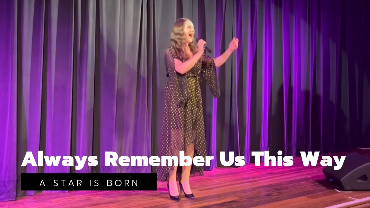 Lorna Clark - Always Remember Us This Way - YouTube