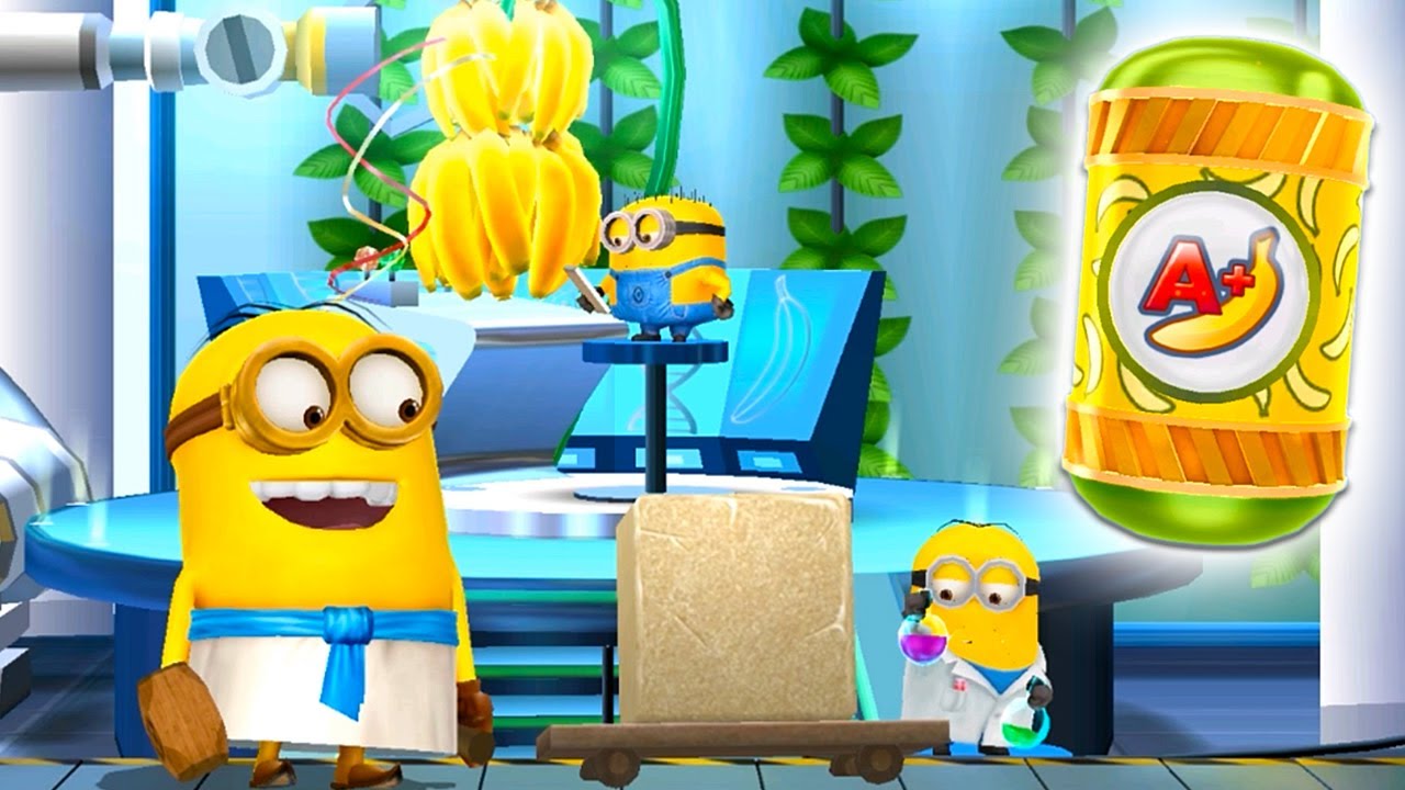 School Project ! New special mission in Despicable me minion rush game ...