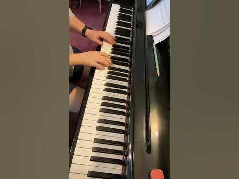 C Major Scale, 1 octave, right hand, left hand, together - YouTube