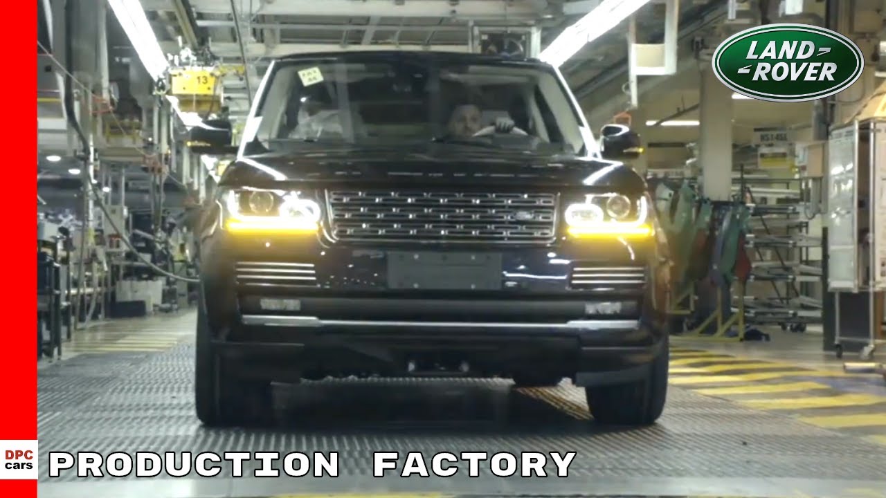 Range Rover Sport Production Factory - YouTube