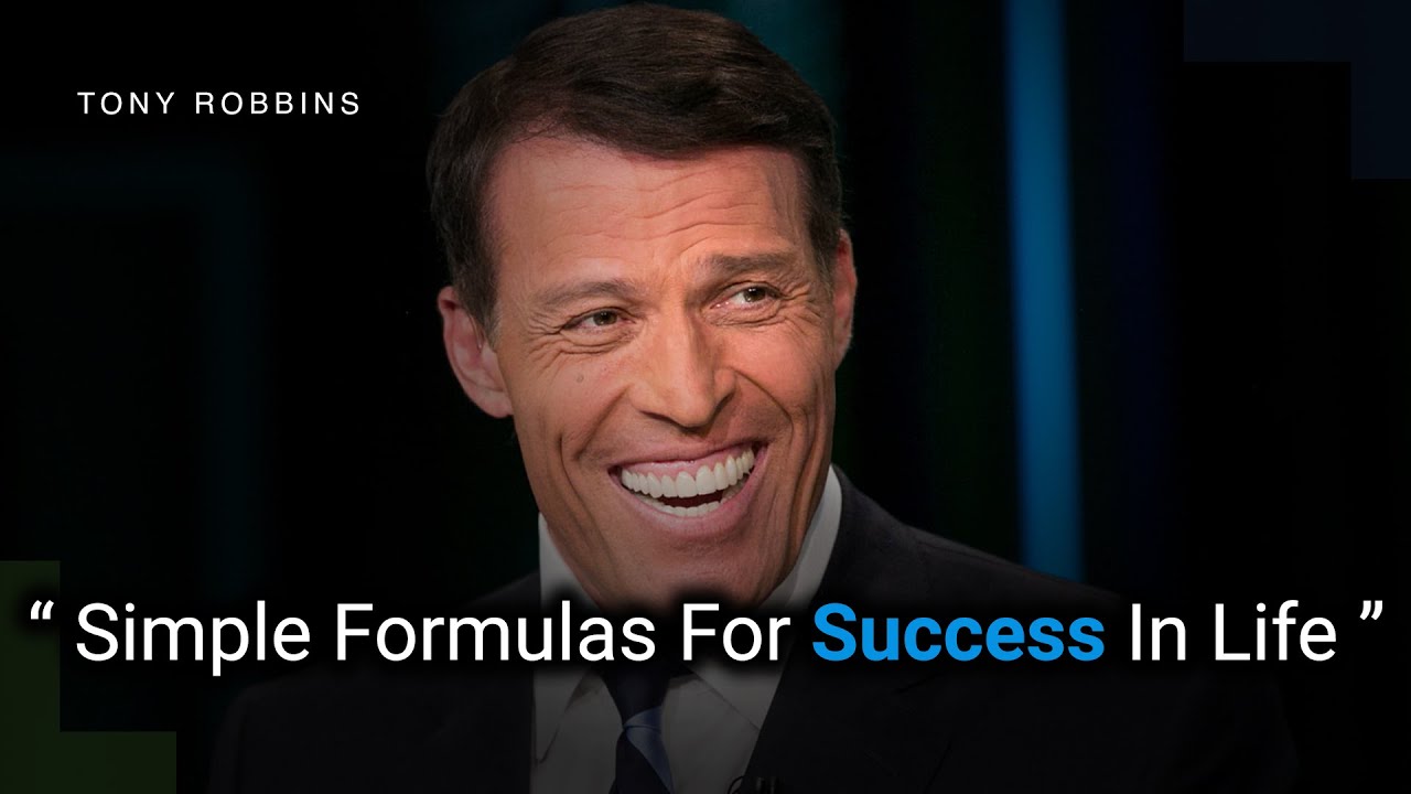 Tony Robbins Motivation | The Simple Formulas For Success In Life - YouTube