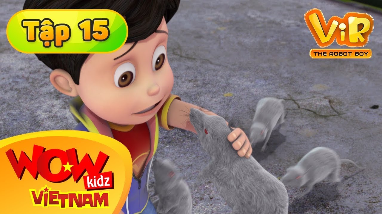 Vir : The Robot Boy - Cậu Bé Robot - Tập 15 - Đội Quân Chuột Rô Bốt ...