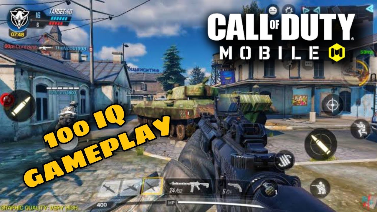 100 iq gameplay | unexpected ending | COD mobile - YouTube