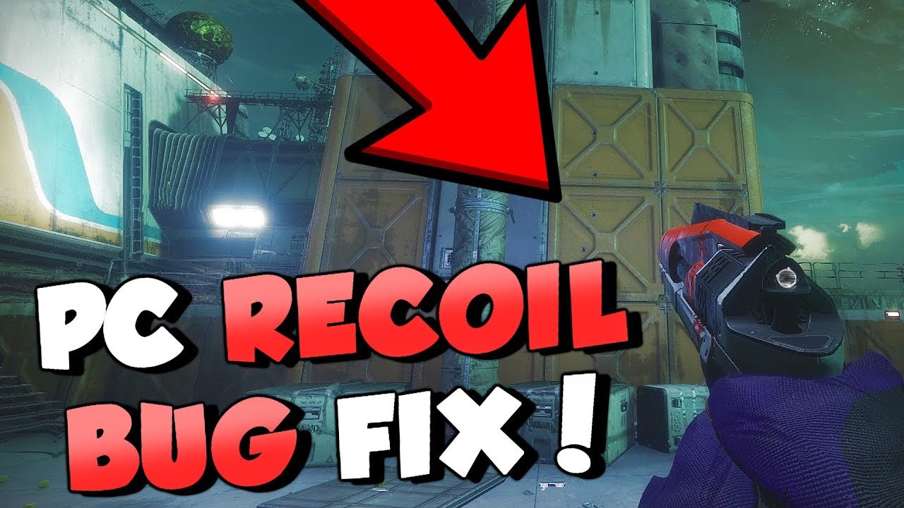 How To Fix PC Recoil Bug! Normal Recoil [Destiny 2 Forsaken] - YouTube