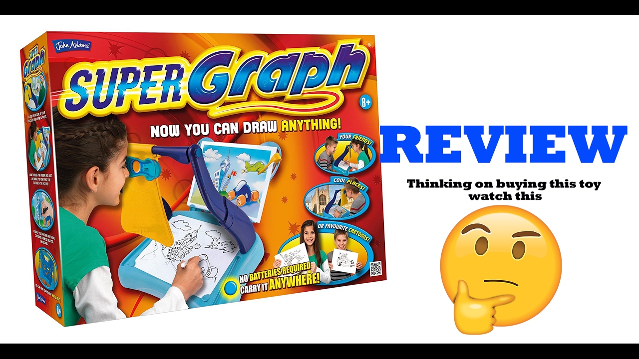 Review: SUPERGRAPH TOY (drawing toy) IS NOT BAD! - YouTube