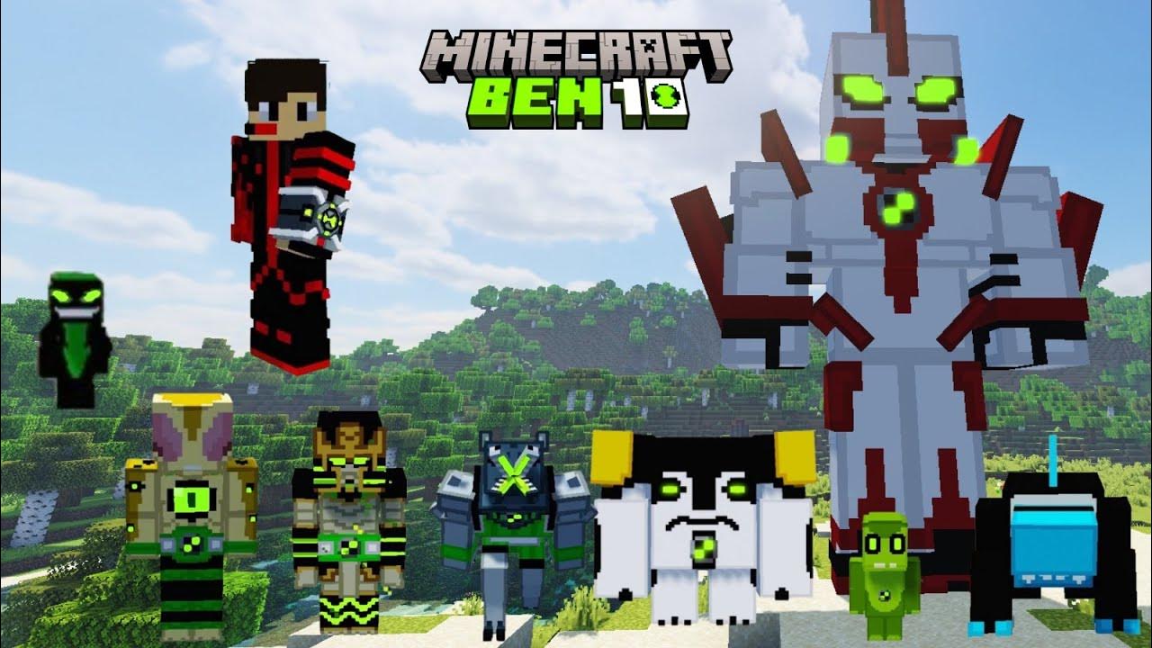 OMNICRAFT DATAPACK DE BEN 10 OMNITRIX PROTÓTIPO #2 NO MINECRAFT!! - YouTube