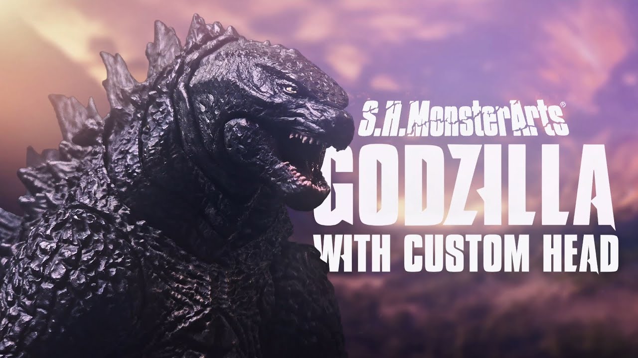 S.H. MonsterArts Custom Godzilla 2014 Review! - YouTube
