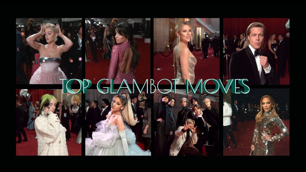 Top Glambot moves with celebrities - YouTube