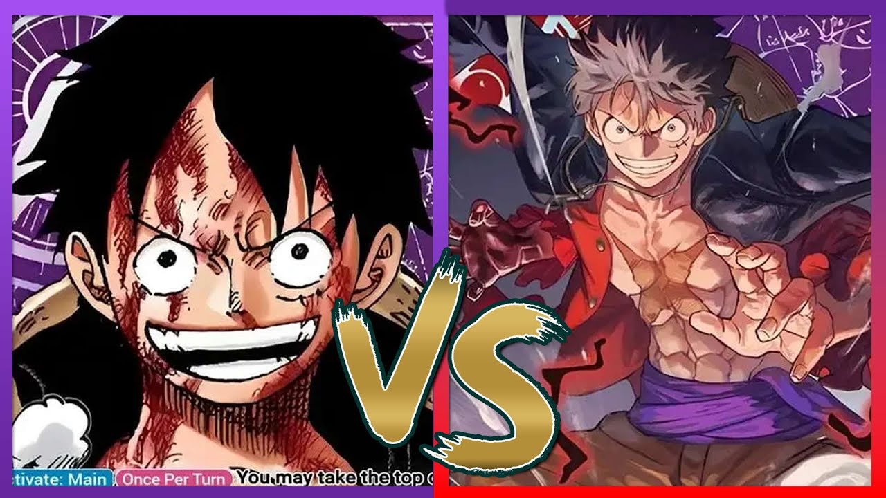 Purple Luffy vs. ST10 Luffy [OP08.5] | POV Commentary | One Piece TCG ...