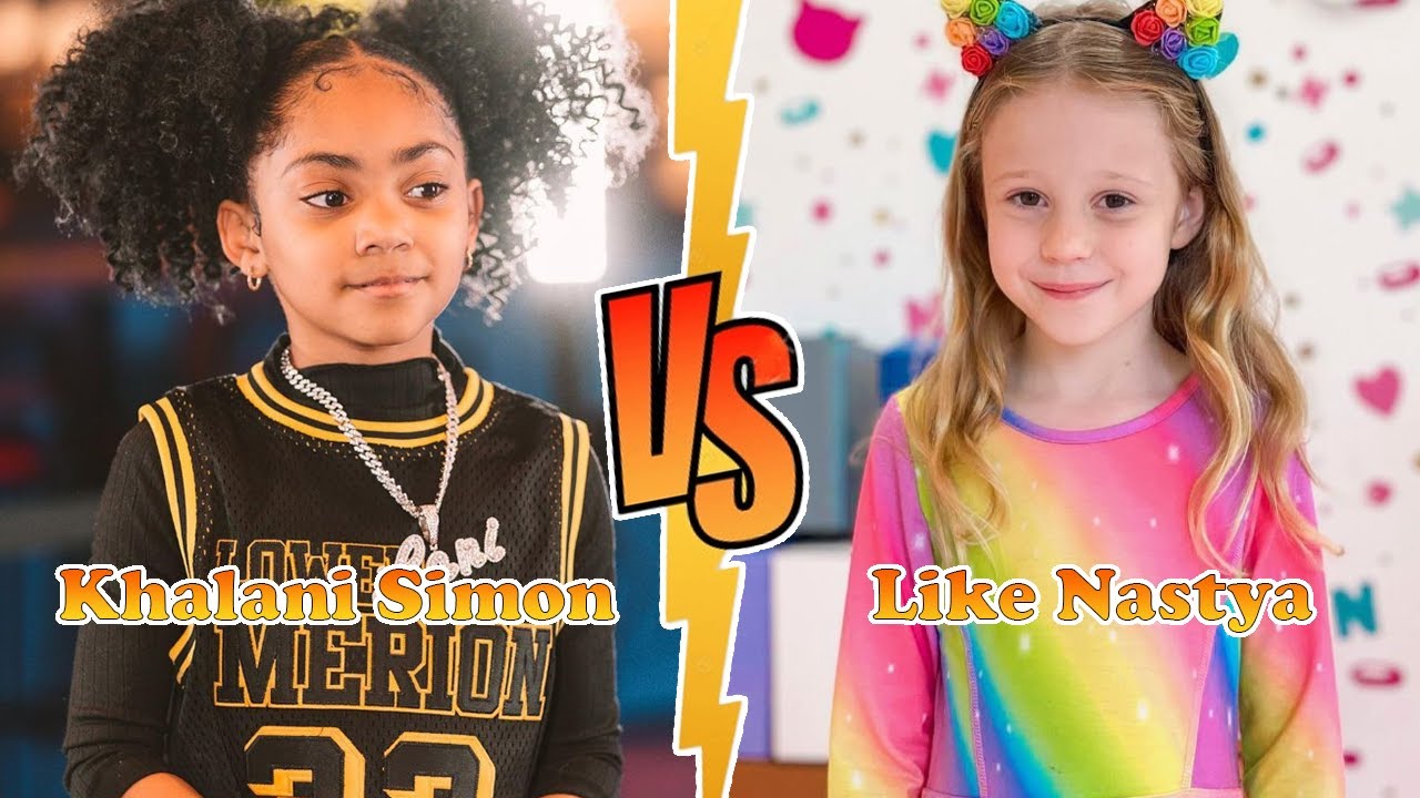 Lani Love (Khalani Simon) VS Like Nastya Transformation 2024 ★ From ...