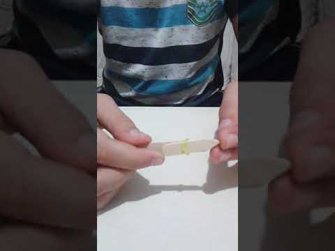 Dondurma Çubuğundan Kolay Bıçak Yapımı (Maliyetsiz)