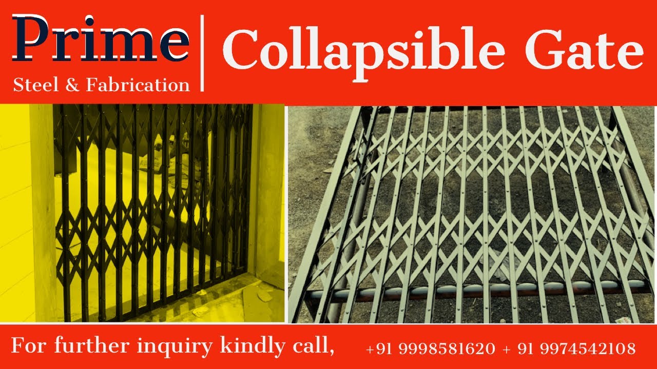 #Mild Steel #Collapsible Gate By: Prime Steel & Fabrication [📍Modasa ...