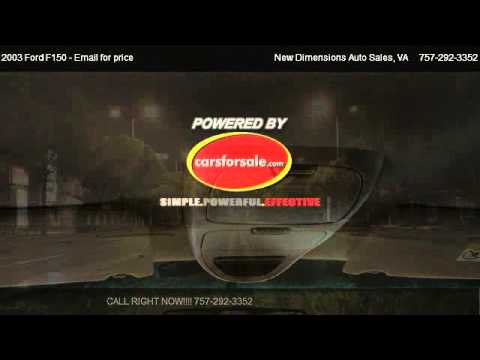 2003 Ford F150 XLT SuperCab 2WD - for sale in NORFOLK, VA 23511 - YouTube