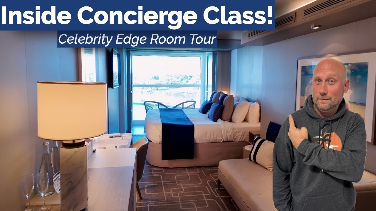 Celebrity Edge Room Tour: Concierge Class Revealed! - YouTube