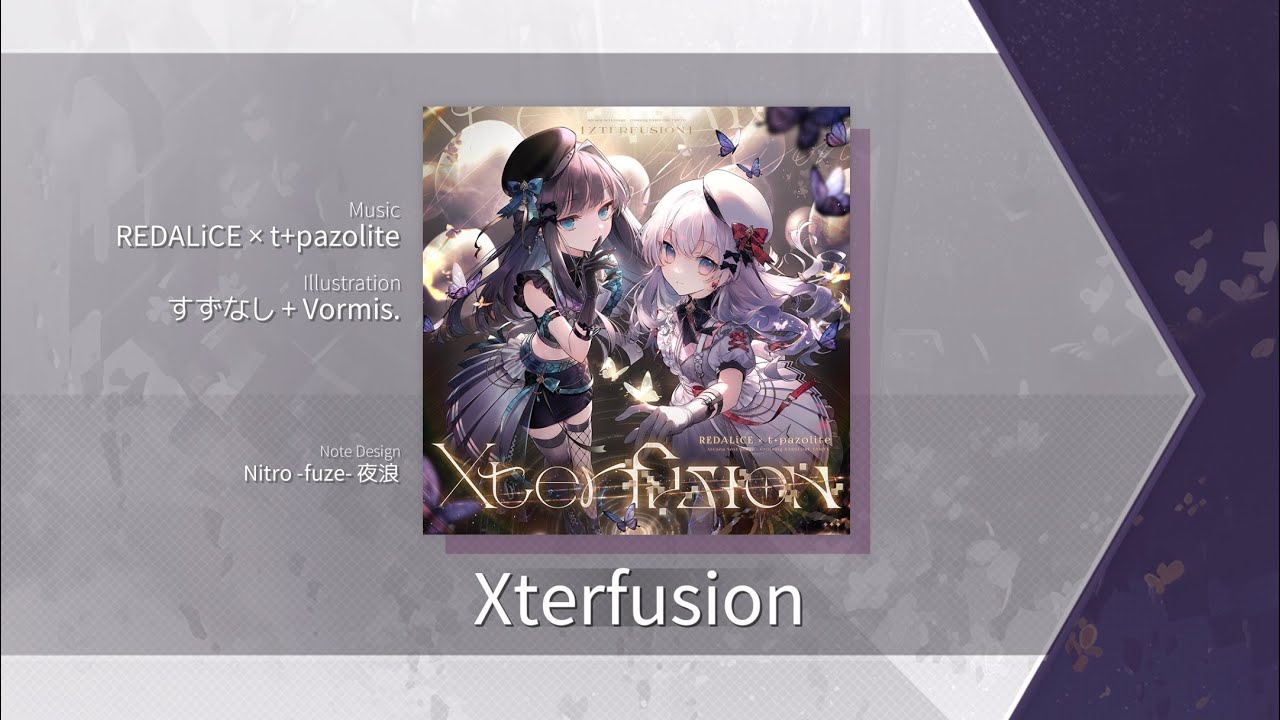 {Arcaea} Xterfusion (Eternal 10+) Chart View | Memory Archive - YouTube