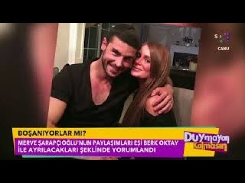 Berk Oktay ile Merve Şarapçıoğlu boşanıyor mu? İlk açıklama geldi