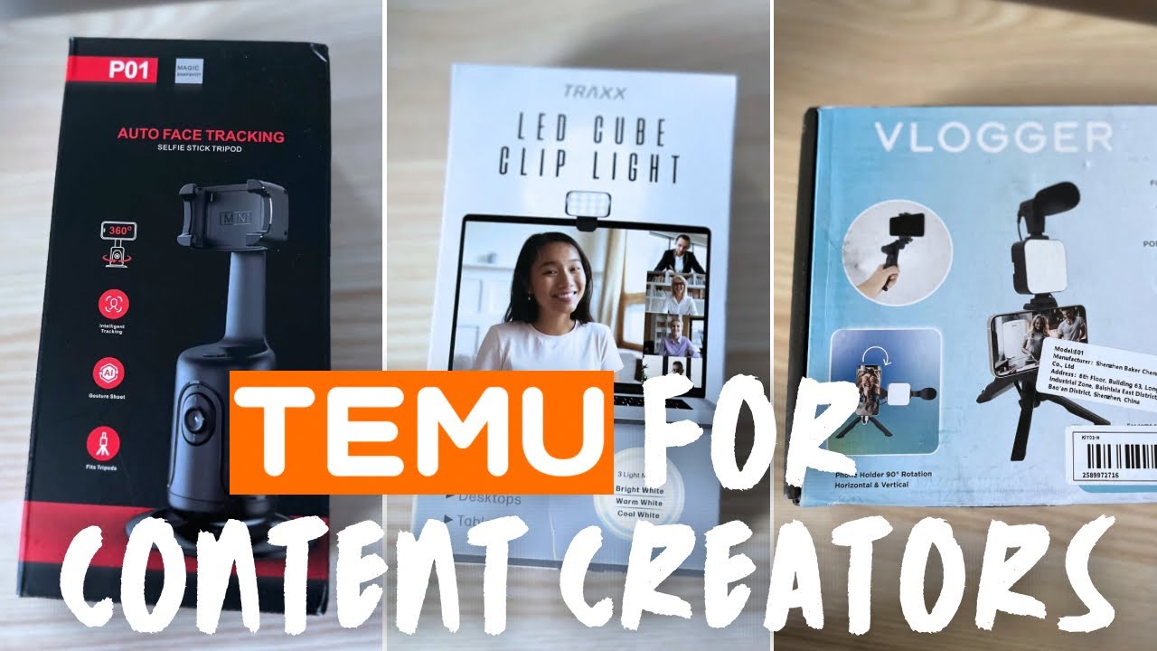 TEMU FOR CONTENT CREATORS| TEMU TECH HAUL + HONEST REVIEW *NOT ...