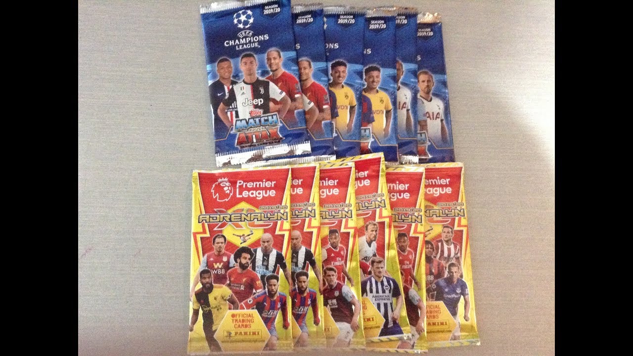 PANINI V TOPPS 19/20 ***AXL PREMIER LEAGUE v CHAMPIONS LEAGUE*** WHO ...