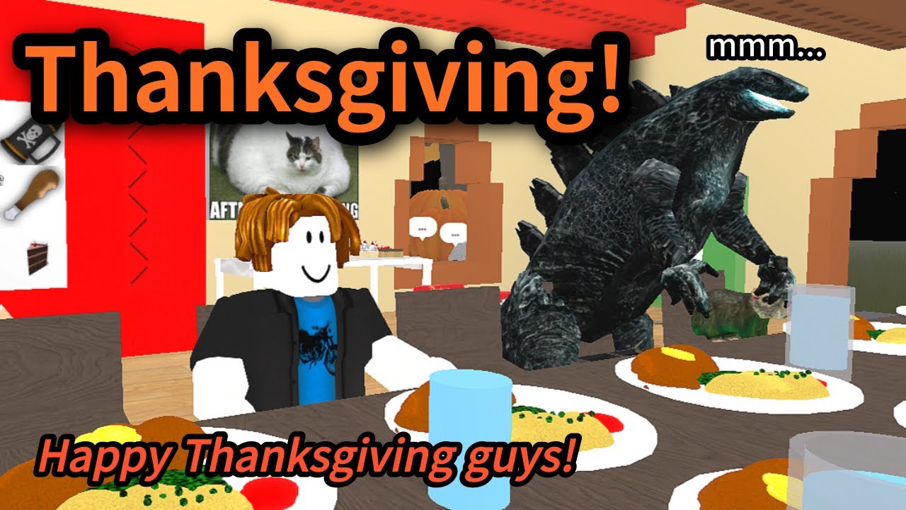 Happy Roblox Thanksgiving guys! (Roblox Thanskgiving gameplay) - YouTube