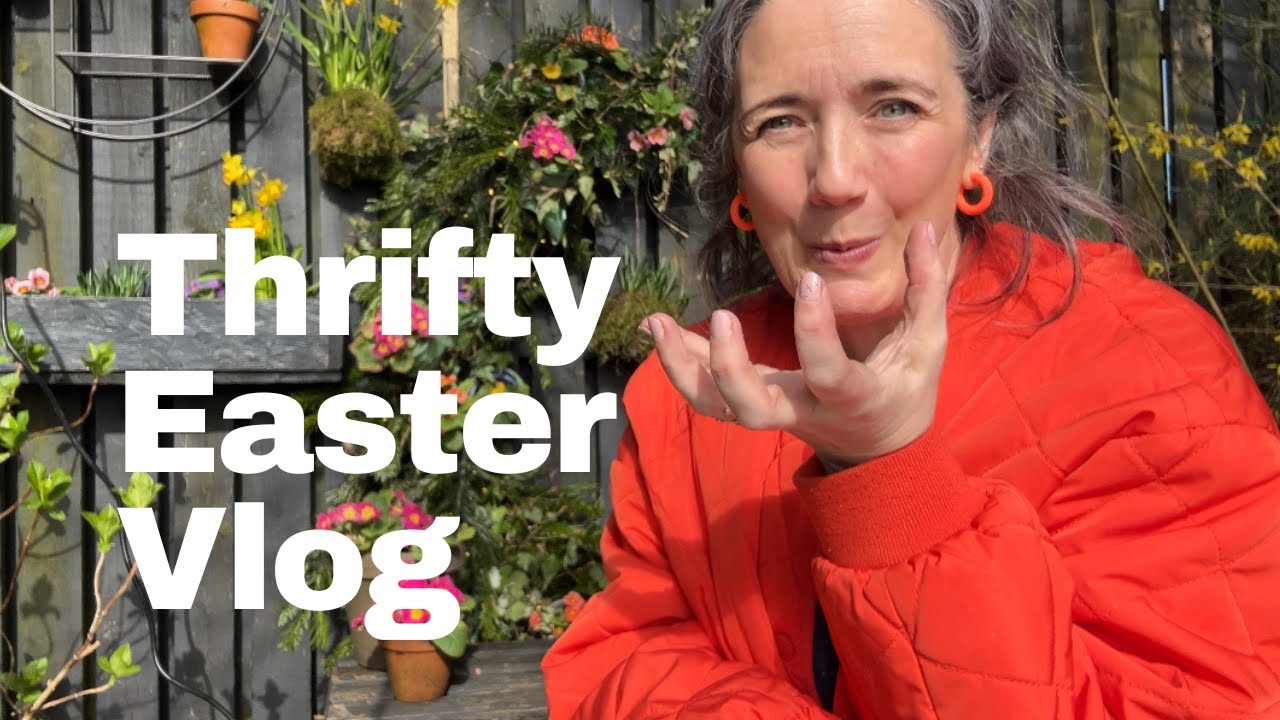 Thrifty Easter Decor: DIY Twig Tree, budget easter bunnies & Fresh ...