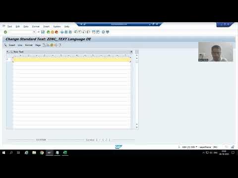 18 SAP Scripts Translation of Standard Text - YouTube