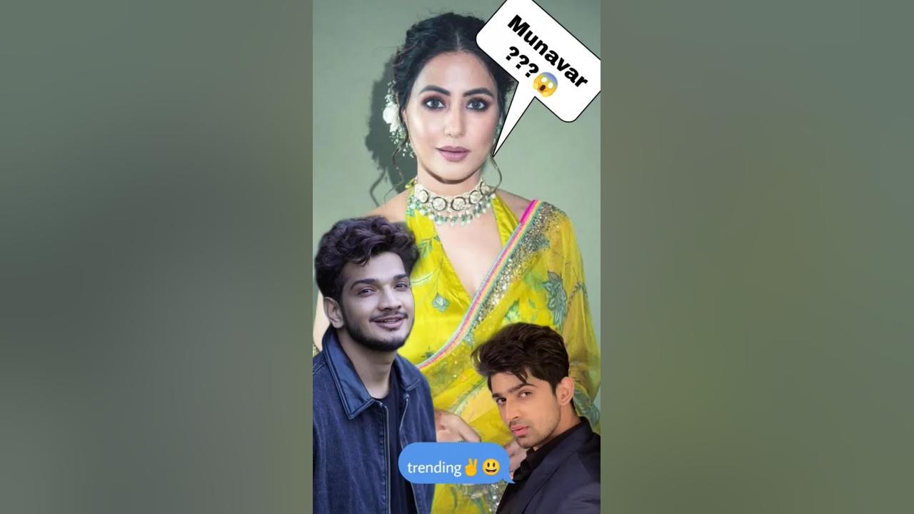 Munawar faruqui & Hina Khan - Halki Halki Si Teaser Is Out #shortsfeed - YouTube