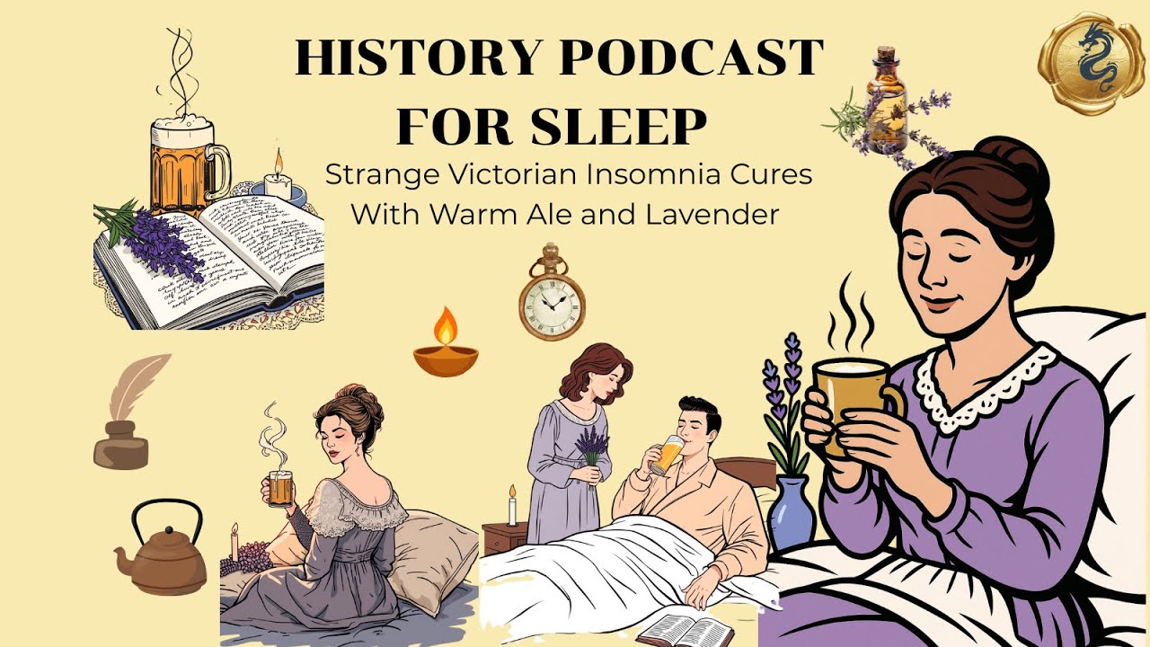 History Sleep Podcast | The Peculiar Victorian Insomnia Cures 💤 | Warm ...