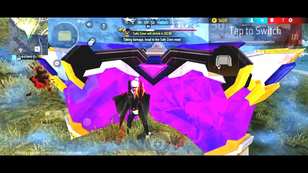 [YTAR] |free fire | battle royale solo vs squad 14 kill full video ...