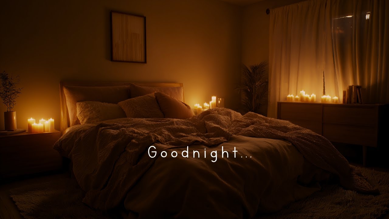 [Dreamy Sleep Sanctuary] Candlelight Glow & Soothing Music for Restful ...