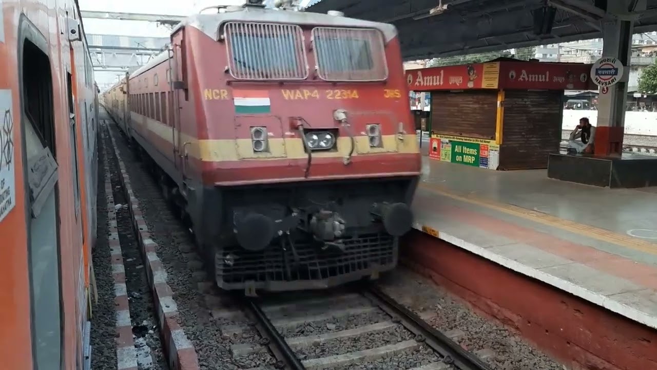 Journey In Fastest Double Decker Express In India MMCT To ADI - YouTube
