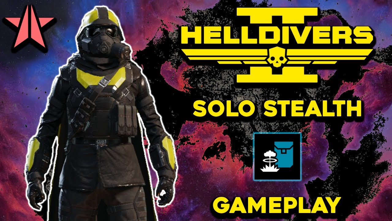Helldivers 2 - Stealth Bombing Air Bases (Solo Hardest Difficulty) - YouTube