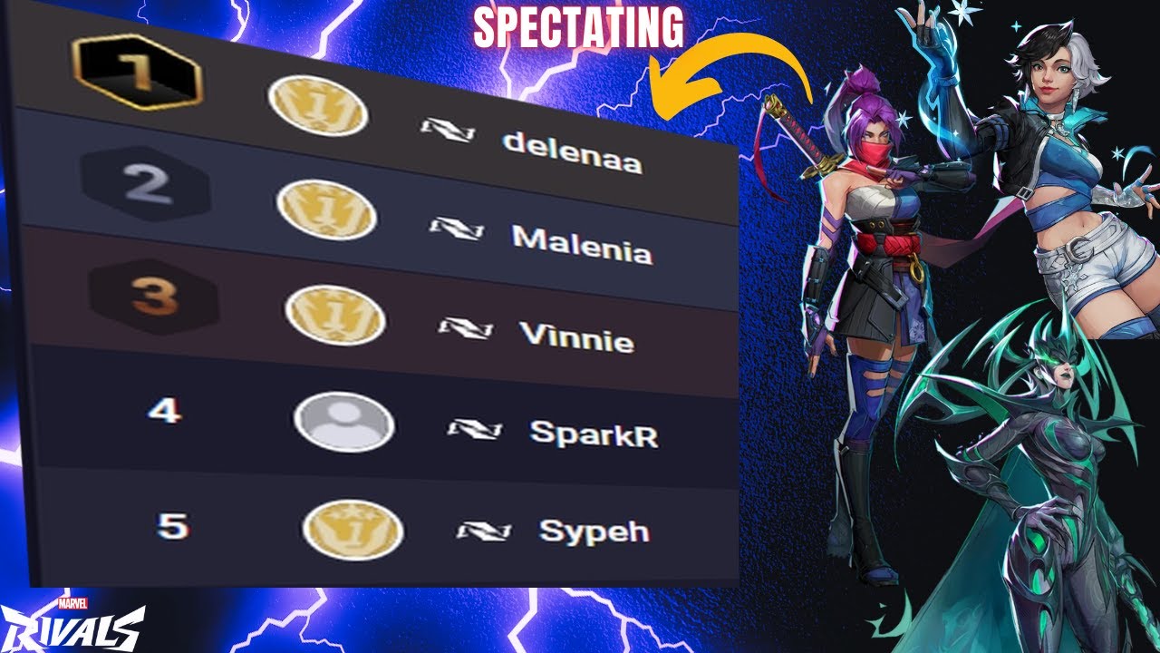 Spectating the #1 Global Leaderboard Player in Marvel Rivals - YouTube