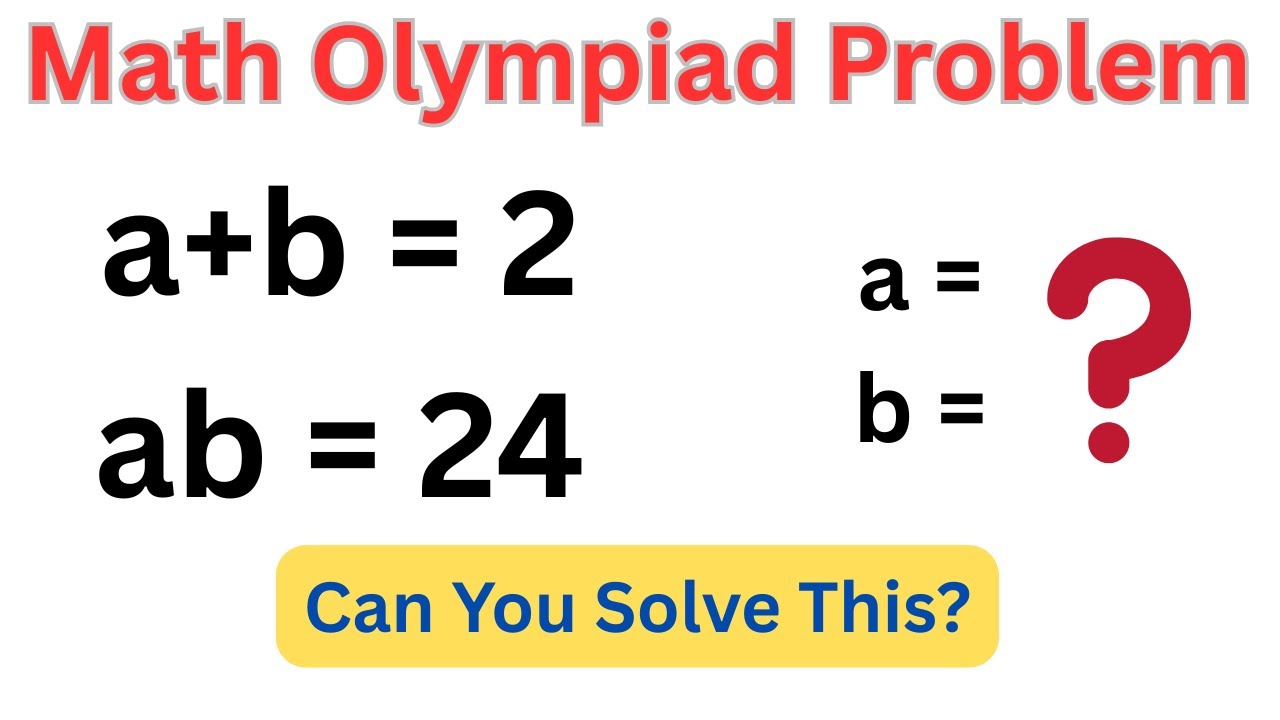 Morocco's TOUGHEST Math Olympiad Algebra Problem Solved - YouTube