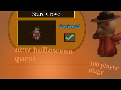 how to get scare crove 100 player piggy - YouTube