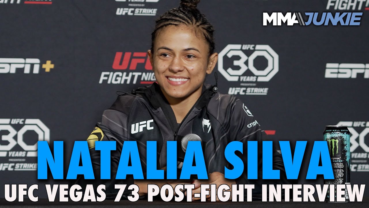 Natalia Silva Happy With Striking, Believed a Finish Was Possible | UFC ...