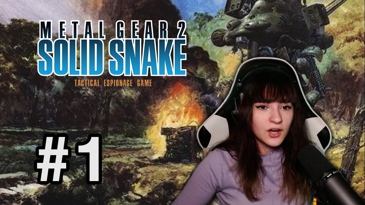 I can crouch! | Metal Gear 2 - Part 1 - YouTube