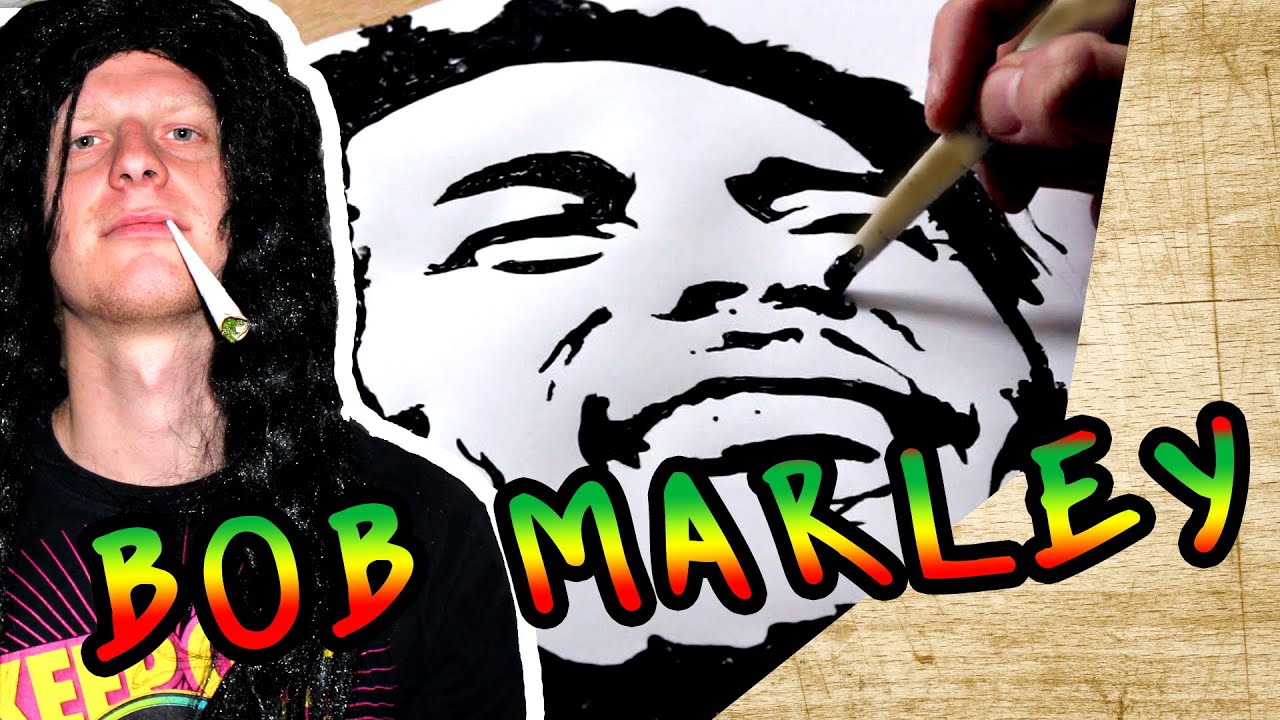 Bob Marley mit JOINT malen ! | ARTgerecht #17 - YouTube
