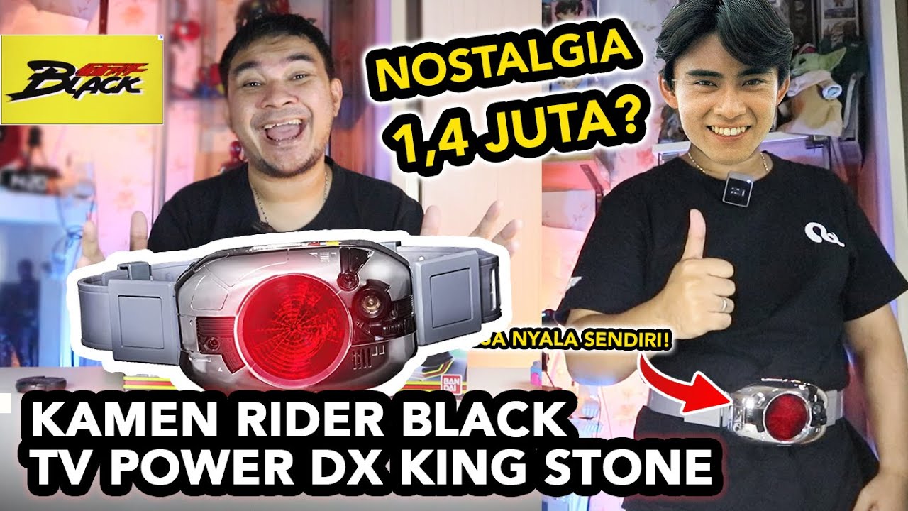 DX KAMEN RIDER BLACK! JADUL TAPI CANGGIH BISA NYALA SENDIRI! - YouTube