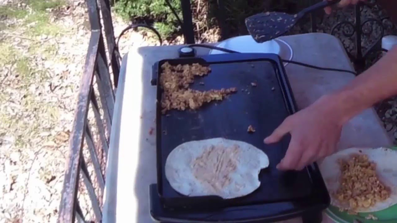 Body Building Tacos Recipe Eggs and Chorizo ! - YouTube