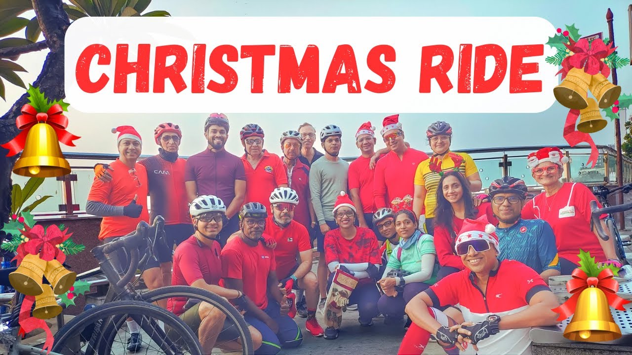 Christmas Cycle Ride to Seagull Point, Walkeshwar, Mumbai | 2024 - YouTube