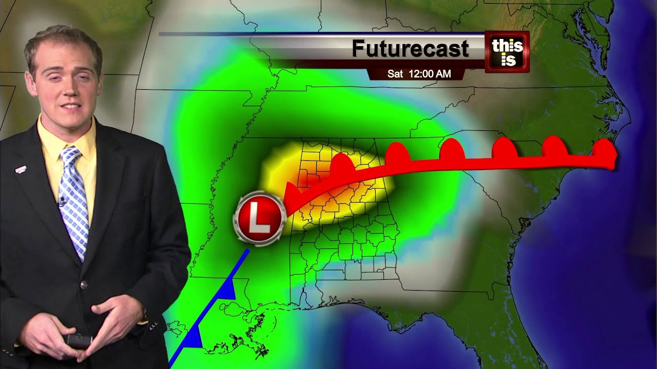 WVUA Weather Webcast Updated Tuesday Night - YouTube