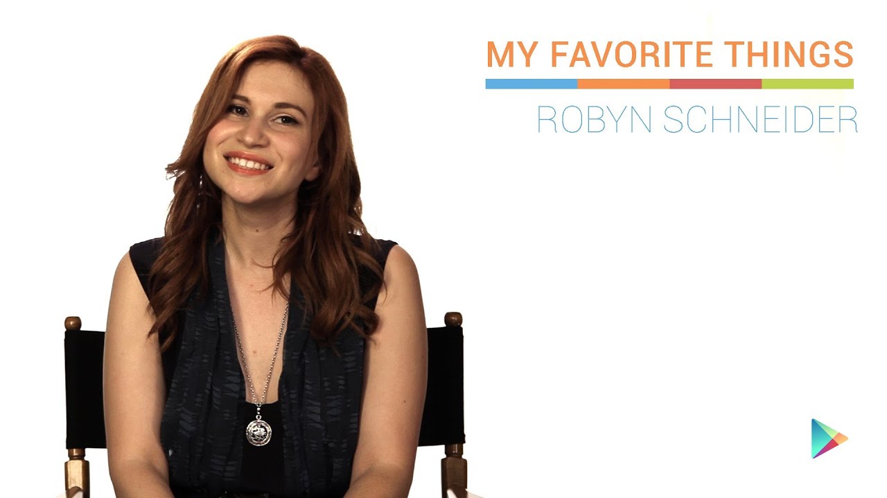 Robyn Schneider: My Favorite Things - YouTube